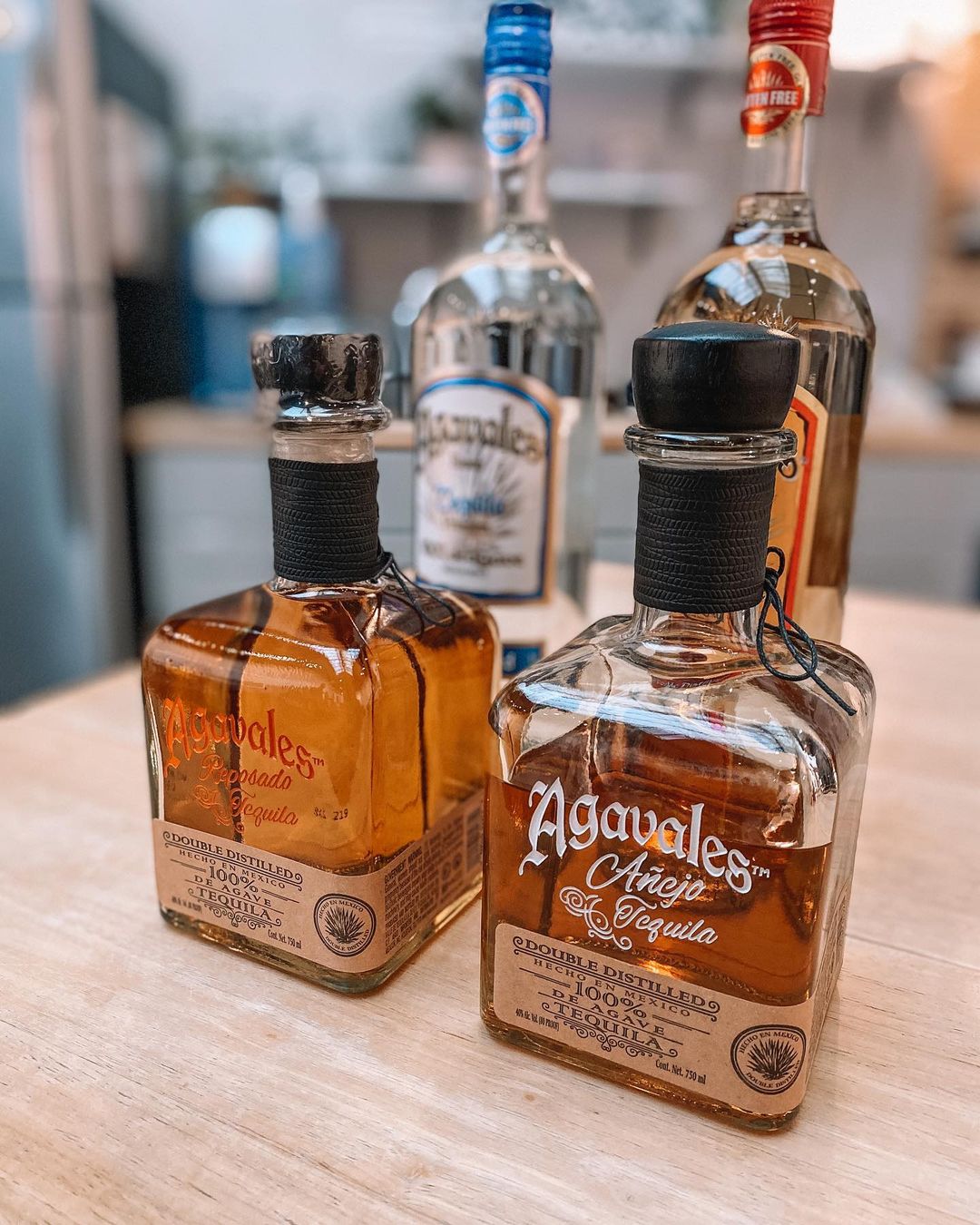 Aging Agavales Tequila in oak barrels