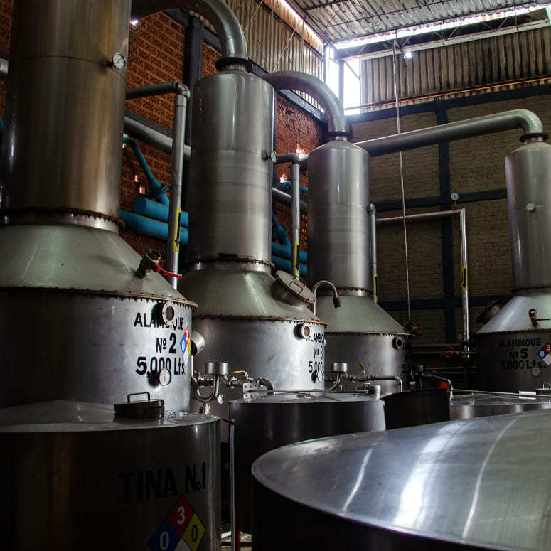 Distilling to create Agavales Tequila